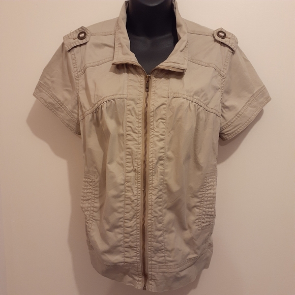 Denver Hayes | Jackets & Coats | 3 For 25 Denver Hayes Tan Safari ...
